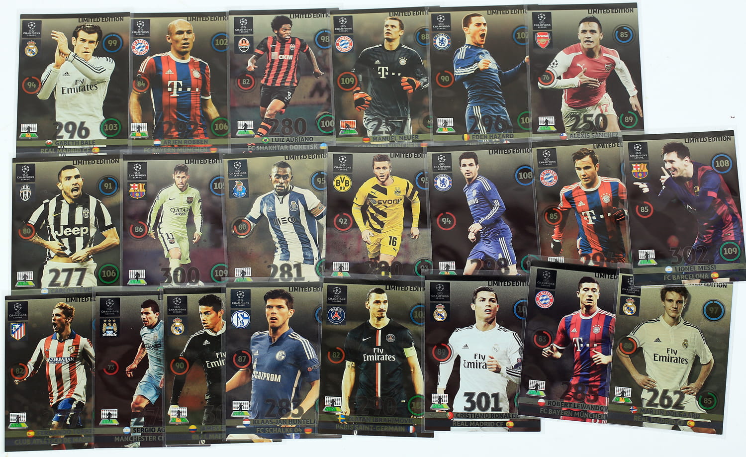 21 cards FULL SET Limited Edition - UPDATE 2015 fantop.pl
