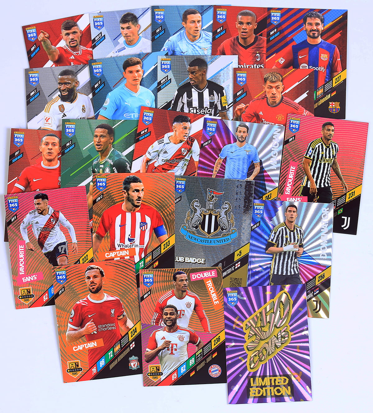 50 cards without repetitions 2024 FIFA 365 fantop.pl