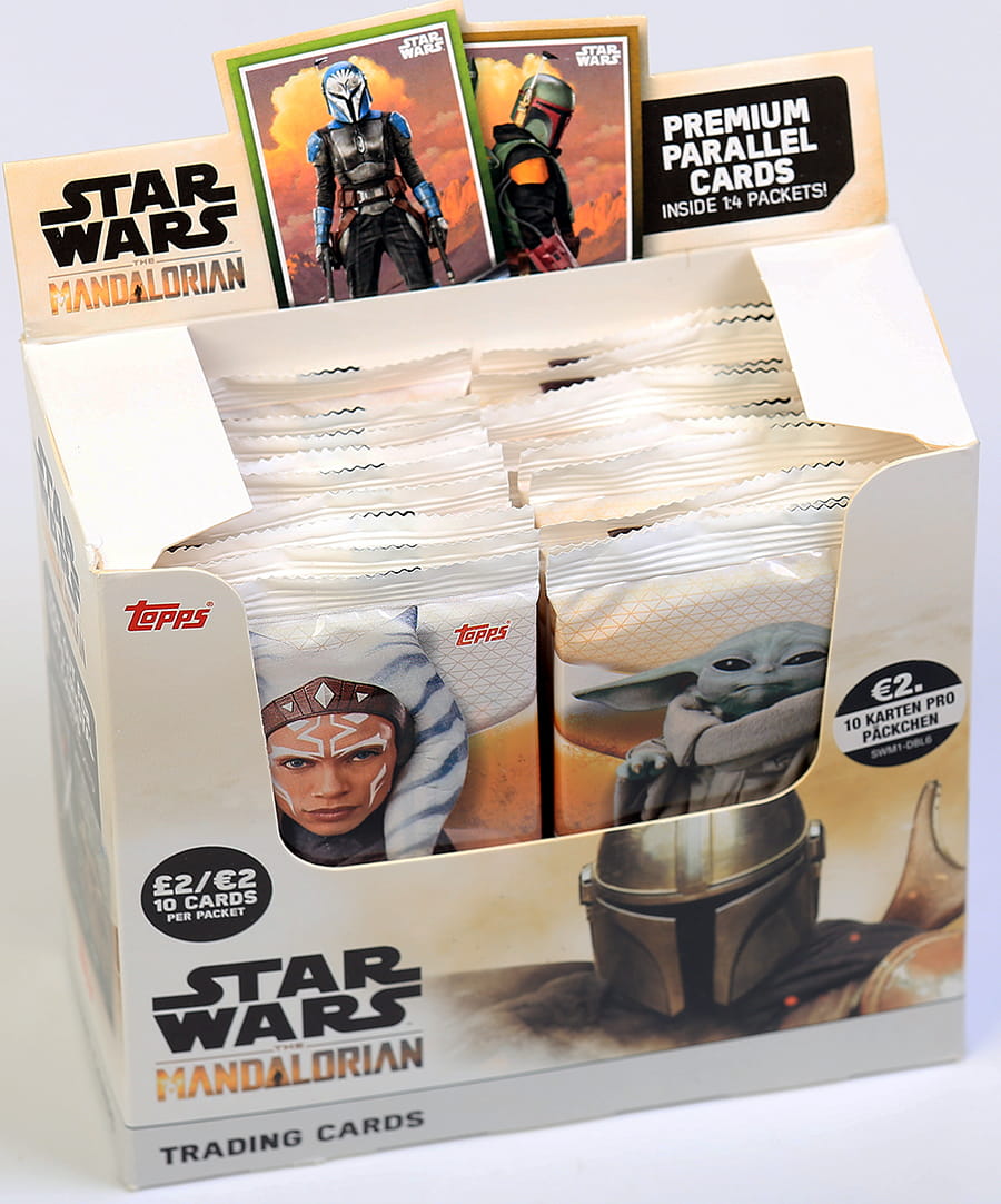 BOX 24 booster packs Star Wars The MANDALORIAN 240 cards fantop.pl