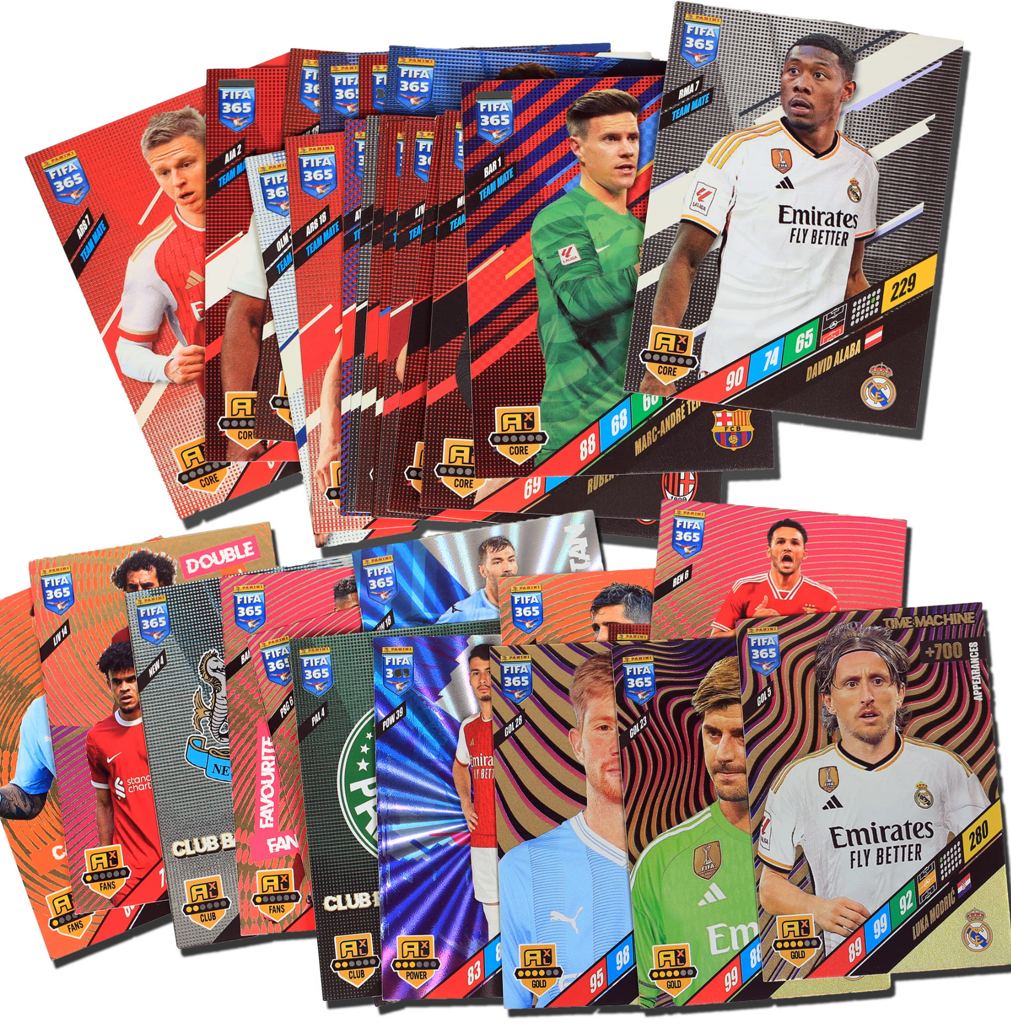 50 cards without repetitions 2024 FIFA 365 fantop.pl